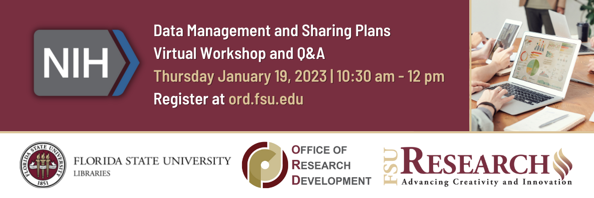 Data Management And Sharing Plans University Announcements